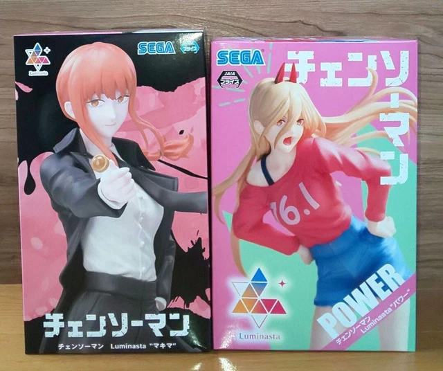 CHAINSAW MAN FIGURE Types Set Power Luminasta Makima Aki Hayakawa £121. ...