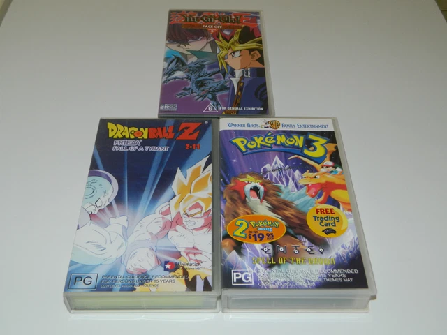 ANIME VHS BUNDLE Pokemon Dragon Ball Z Yu-Gi-Oh! $25.00 - PicClick AU