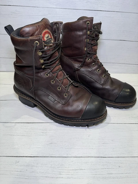 RED WING IRISH Setter Leather Boots Steel Toe 83808 Mens SZ 10 MUST SEE ...