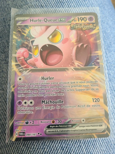 CARTE POKÉMON - Hurle-Queue EX 094/167 - EV06 Mascarade Crépusculaire ...