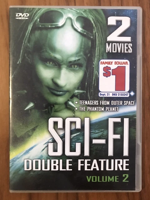 SCI-FI DOUBLE FEATURE DVD: Teenagers From Outer Space The Phantom $11. ...