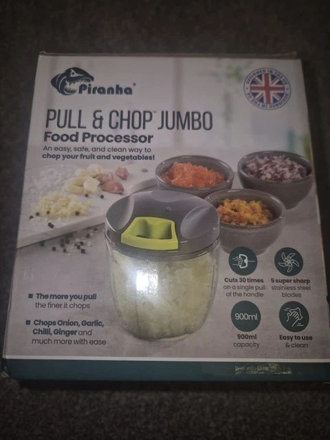 PIRANHA PULL & Chop (JUMBO) Food Processor, Multi-Function £8.00 ...