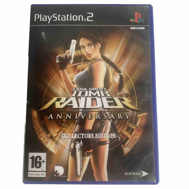 LARA CROFT TOMB Raider Anniversary Collectors Edition PlayStation 2 PS2 ...
