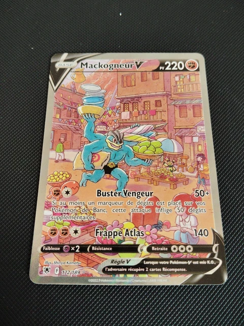 CARTE POKÉMON MACKOGNEUR V ALT 172/189 Astres Radieux EB10 Neuve EUR 1 ...