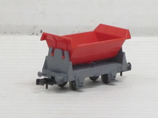 2-ACHS-KIPPLORENWAGEN IN GRAU/ROT Box Fleischmann 8500 1:160 Spur N EUR ...
