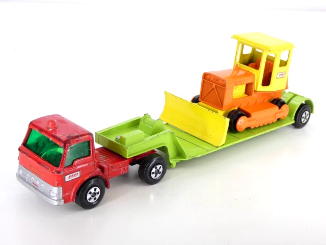 MATCHBOX K17 DYSON Cassa Loader Basso Trattore RARO Vintage Diefuso ...
