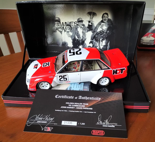 1:18 BIANTE HDT VK Commodore #25 Harvey Parsons 1984 Bathurst Runner-up ... 1:18 BIANTE HDT VK Commodore #25 Harvey Parsons 1984 Bathurst Runner-up ...