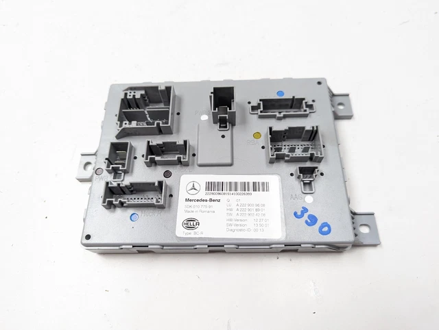 MERCEDES C CLASS Sam Body Control Module Ecu Rear 2.1 Cdi Diesel W205 ...