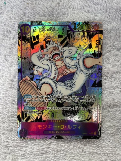 CARTE ONE PIECE OP05-119 SEC Monkey D. Luffy L'éveil de la nouvelle ère... EUR 1.770,00 ...