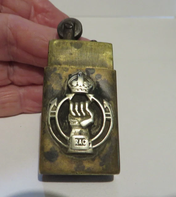 RARE WW1 FRENCH Military Brass Trench Lighter/Symbols on Both Sides EUR ...