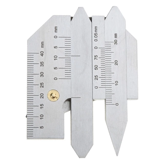 WELD MEASURE CALIPER-WELDING Inspect-Ruler Metric Inspection Ruler High ...
