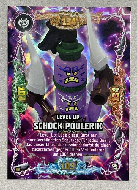 LEVEL UP SCHOCK POULERIK - Nr. 83 - LEGO Ninjago Serie 6 NEXT LEVEL ...