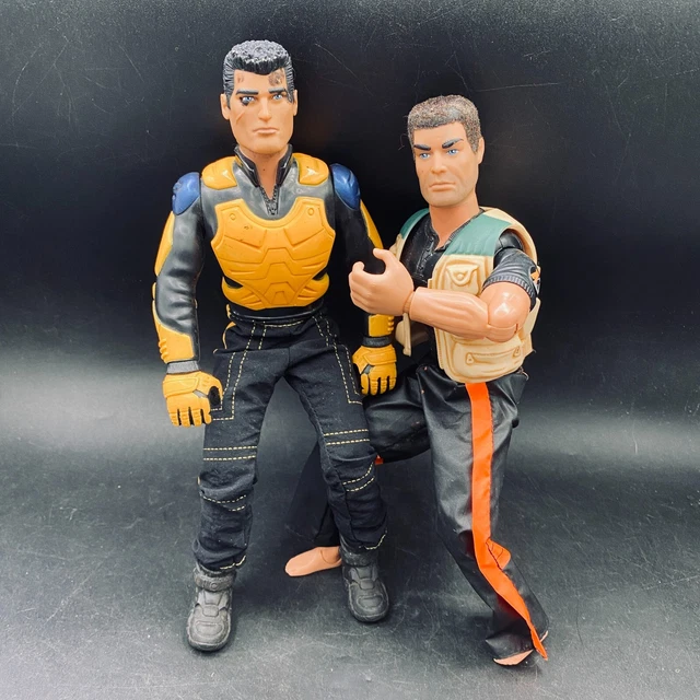 ACTION MAN FIGURES x 2 Articulated Limbs 1998 Hasbro Shoes, Trousers ...