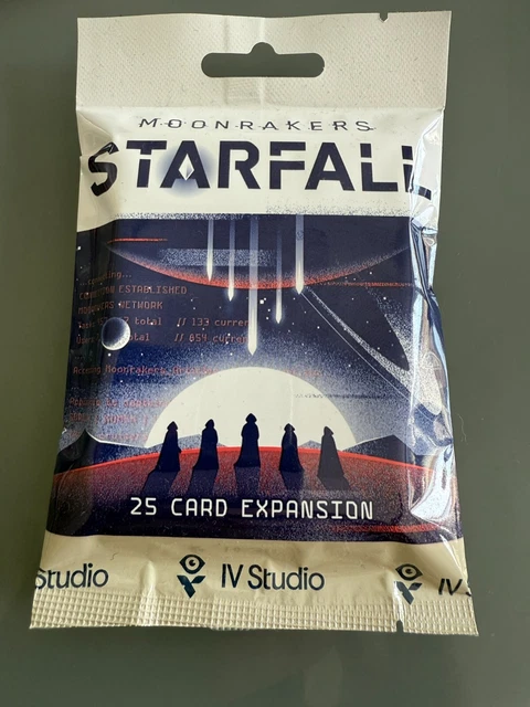 MOONRAKERS: STARFALL EXPANSION - 25 card expansion (BOARD GAME CARD ...