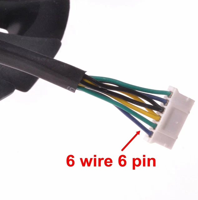 ORIGINAL 2PCS 95MM Fan PLD10010S12HH 6 Pin 6 Wire MSI GTX 970 980 960 ...