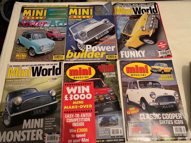 MINI WORLD & Mini Magazine Bundle 1996 To 2020 13 Issues £10.00 ...