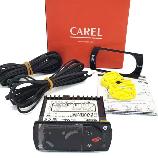 NEW CAREL PZGXS0J111 with 2 Sensor Probes 115V Temperature Controller ...