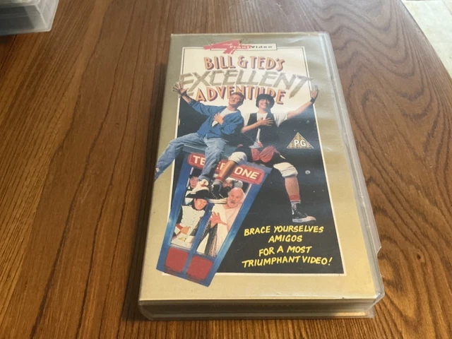 BILL AND TED’S Excellent Adventure VHS PAL Video £3.75 - PicClick UK