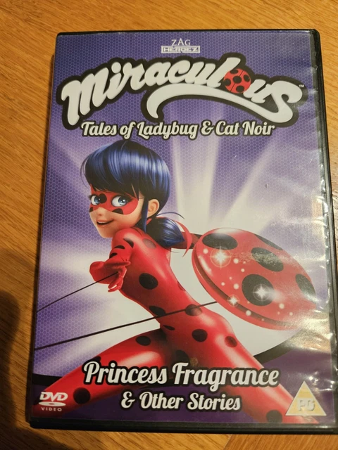 MIRACULOUS TALES OF Ladybug And Cat Noir Princess Fragrance Dvd Kids 6 ...