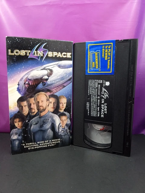 LOST IN SPACE VHS Blockbuster Gary Oldman William Hurt Matt LeBlanc £10 ...