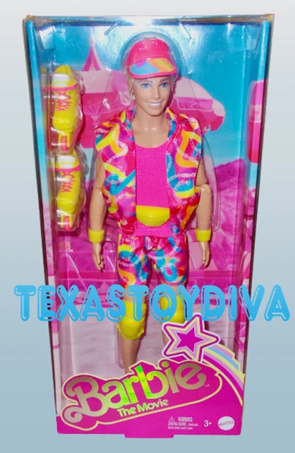 BARBIE MOVIE KEN INLINE SKATING DOLL Ryan Gosling Fanny Pack ...