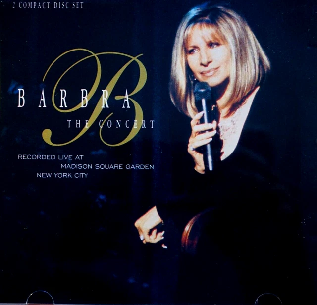 BARBRA STREISAND - The Concert, 2 Disc Set - CD, VG EUR 12,28 - PicClick FR