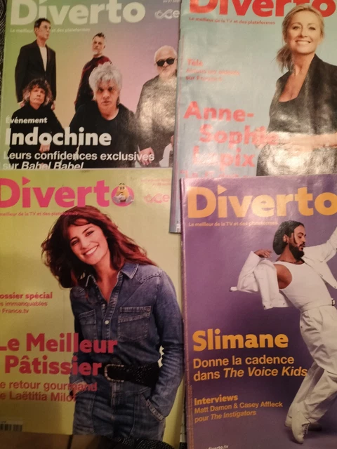 LOT 4 DIVERTO (2024)- SLIMANE INDOCHINE Laëtitia MILOT Anne-Sophie ...