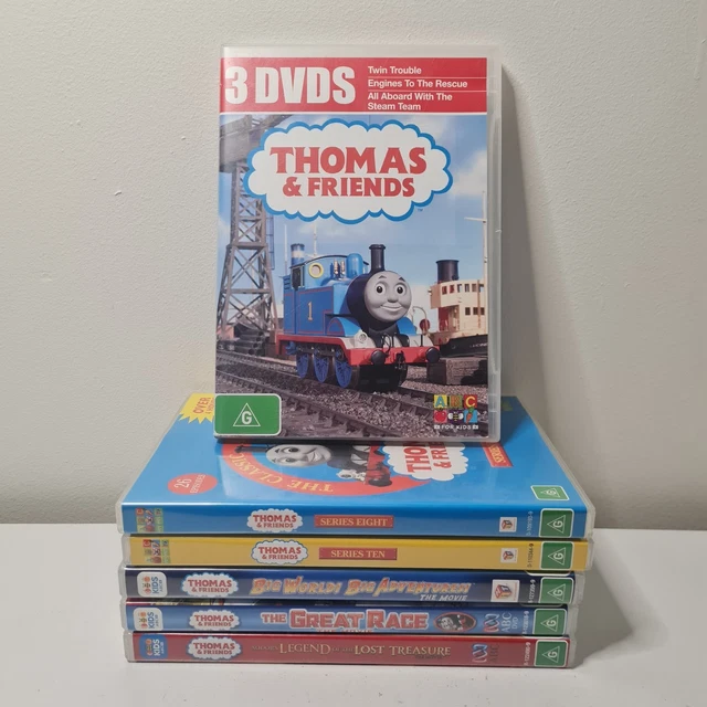 THOMAS & FRIENDS DVD Bulk Lot x6 Movies Series 8 10 Children's Classic ...