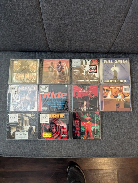 NEW RAP HIP Hop 11 Cd Lot IMX 2PAC BIG PUN ONYX SCARFACE WILL SMITH ...