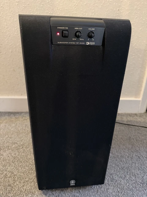 YAMAHA YST-SW90 POWERED Active Subwoofer Black Good Condition £21.50 ...