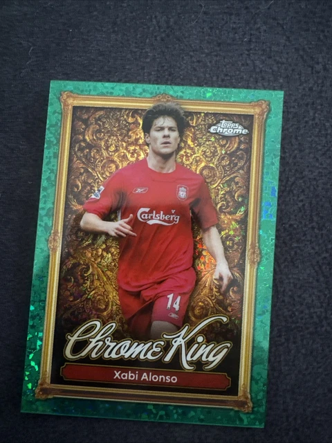 XABI ALONSO EMERALD Chrome King Topps Premier League 25/26 £2.50 ...
