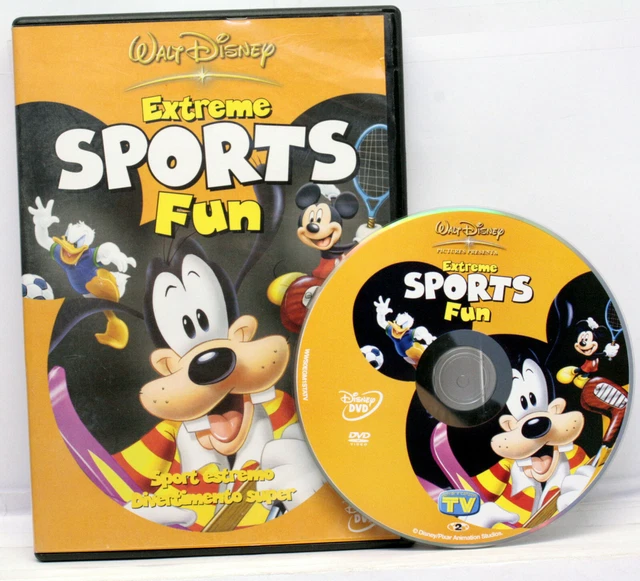 EXTREME SPORTS FUN Disney Dvd Mouse Animation Used Ita Edition Ml3 ...