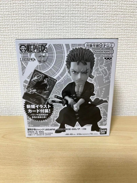 ONE PIECE LECAFIG Roronoa Zoro Card Game Leader Card Figure Set Limited ...