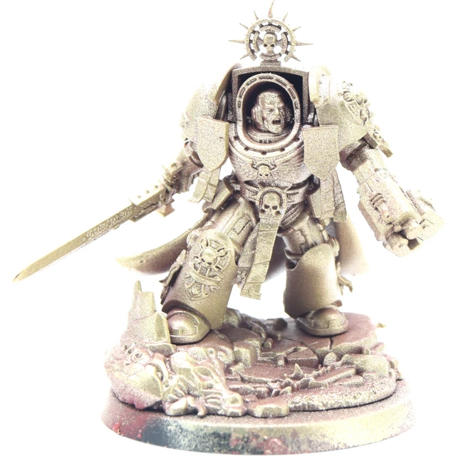 SPACE MARINE CAPTAIN in Terminator Armour - Warhammer 40k Leviathan $24 ...