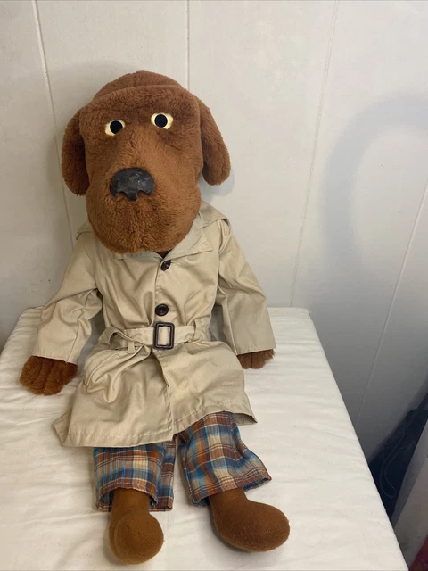VINTAGE MCGRUFF THE Crime Hound Dog, Full Body Hand Puppet 1980s 26 ...