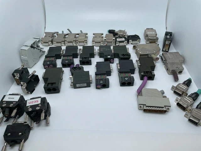 SIEMENS SIMATIC PROFIBUS Stecker Bus Stecker/ viele verschiene Stecker ...