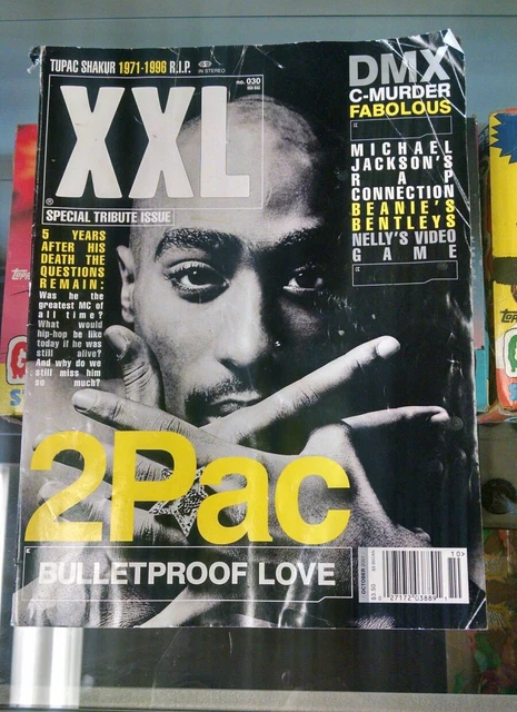 XXL MAGAZINE NO 30 October 2001 2Pac Tupac Makaveli Special Tribute c56 ...