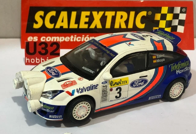 SCALEXTRIC ESPAGNE PLANETA Carlos Sainz Ford Rs 200 #6 EUR 57,26 ...