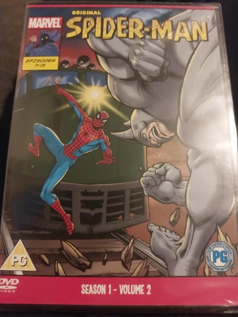 SPIDER-MAN - THE Original Animated Series 1 - Vol.2 (DVD, 2009) NEW £5. ...