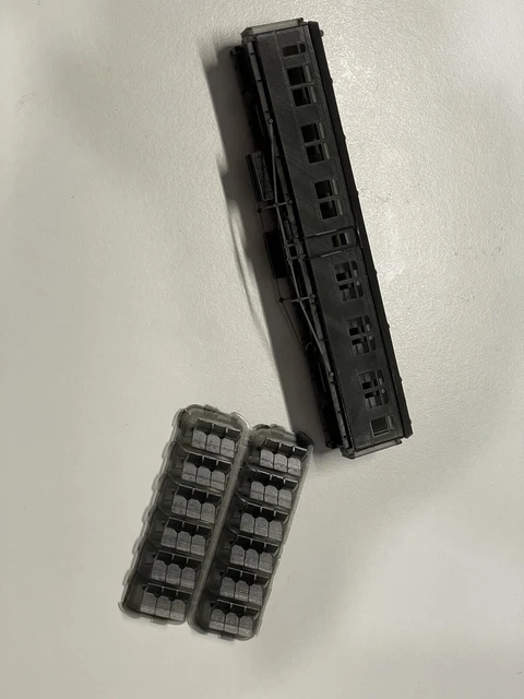 N SCALE NSW NSWGR BR Carriage (R Cars) - 3D Print $60.00 - PicClick AU