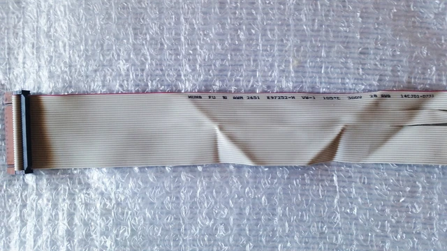 HUNG FU INTERNAL floppy disk drive IDE cable - E97252-H AWM 2651 - 29 ...