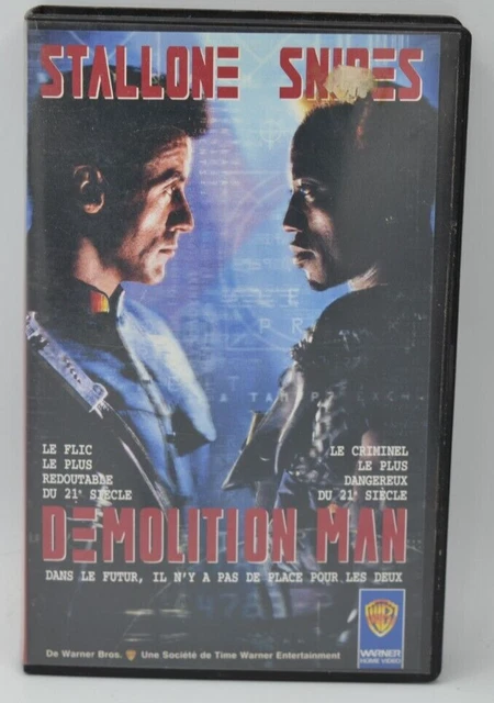 Demolition Man Sylvester Stallone Cassette Vidéo Vhs K7 Eur 9 80