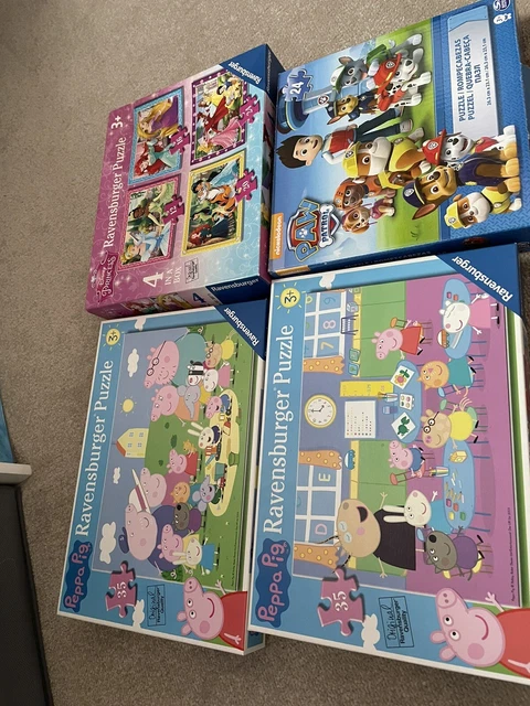 PEPPA PIG PAW Patrol Disney Princess Puzzle Bundle £4.00 - PicClick UK