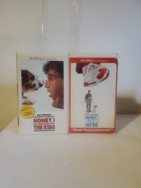 WALT DISNEY RICK Moranis Honey, I Shrunk the Kids, Blew Up Kids 3 movie ...