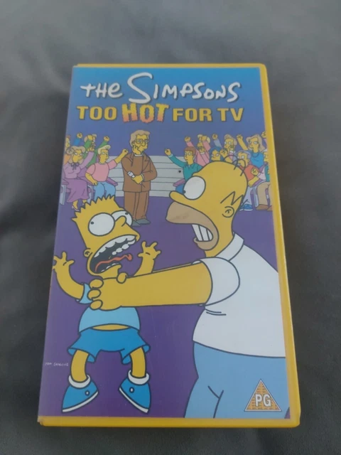 THE SIMPSONS TOO Hot For TV (Animated) (VHS/SUR, 1999) £4.99 - PicClick UK