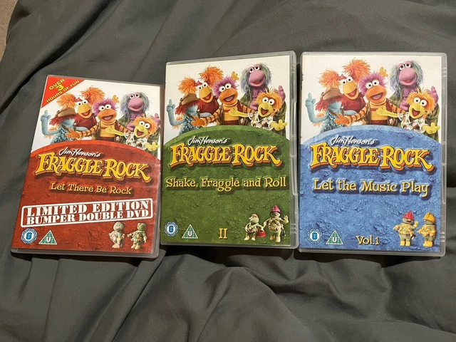 JIM HENSON’S FRAGGLE Rock Dvd Lot Documentary Let There Be Ltd Edition ...
