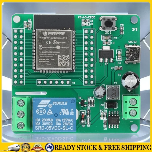 ESP32 ESP32-WROOM DEVELOPMENT Board 1/2/8 Channel ESP32 WIFI BT BLE ...