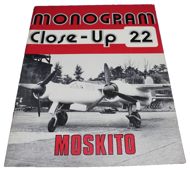 MOSKITO MONOGRAM CLOSE-UP 22 WWII WW2 Airplane History Fighter ...