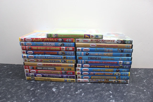 23 X THOMAS The Tank Engine & Friends DVD Job Lot Bundle Mixed Read ...