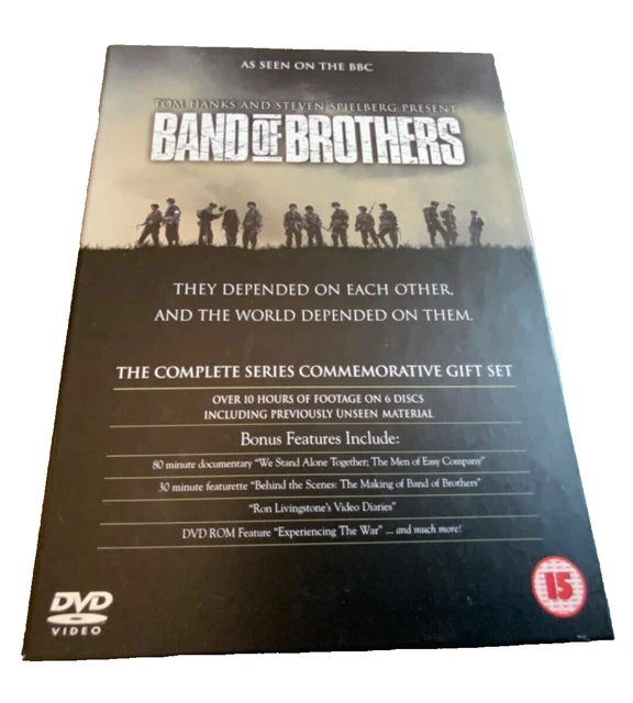 BAND OF BROTHERS - Complete HBO Series Commemorative Gift Set 6 DVDs £9 ...